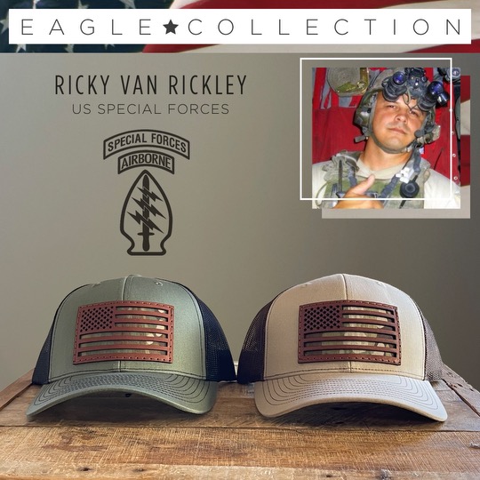 The RICK VAN RICKLEY Hat - Eagles & Angels Limited